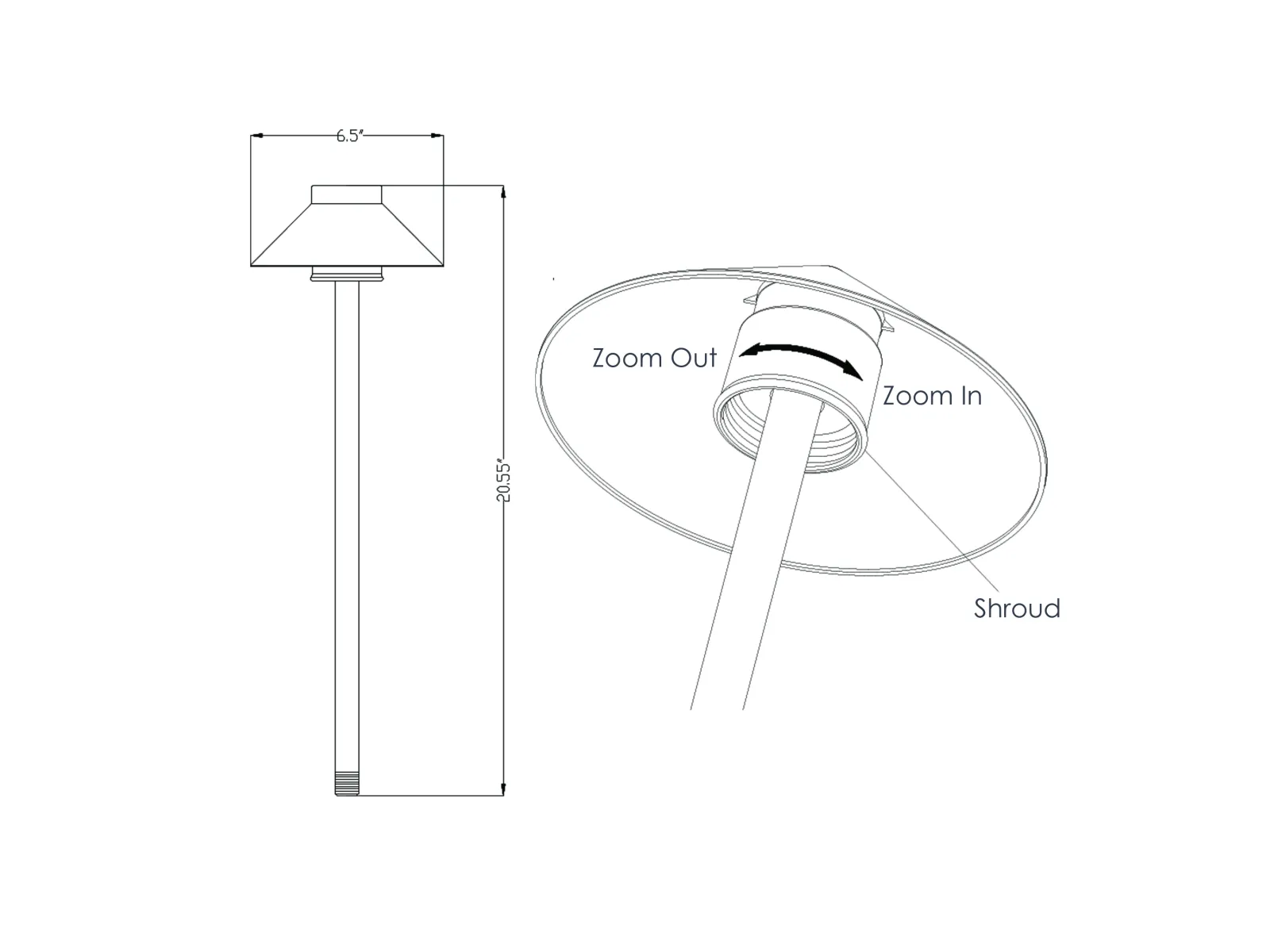 A5A4-4W-27K-BZ | Lumien Lighting
