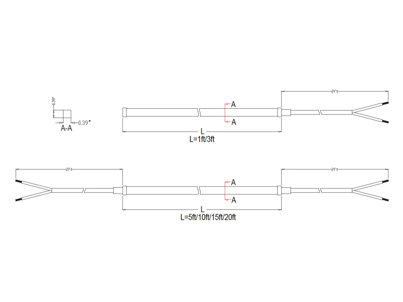 L3S1-20-40W-30K-WH | Lumien Lighting