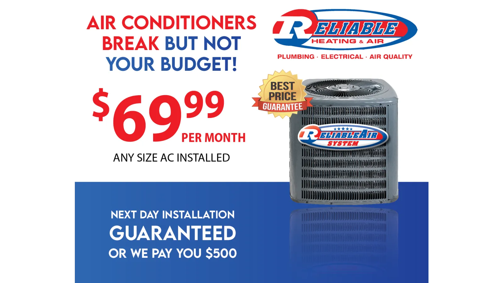Comfort as a Service | Reliable Heating & Air