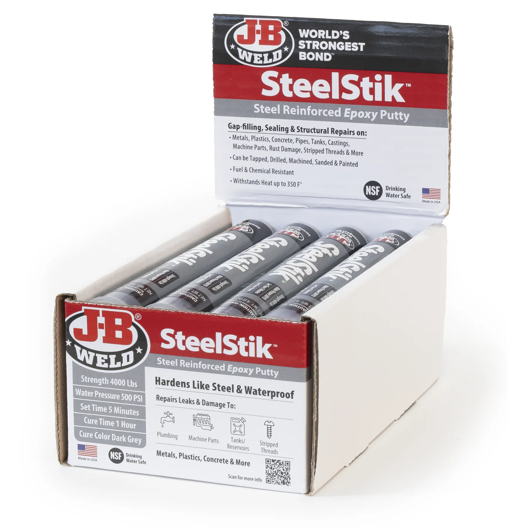 SteelStick Epoxy Putty - 2oz | J-B Weld