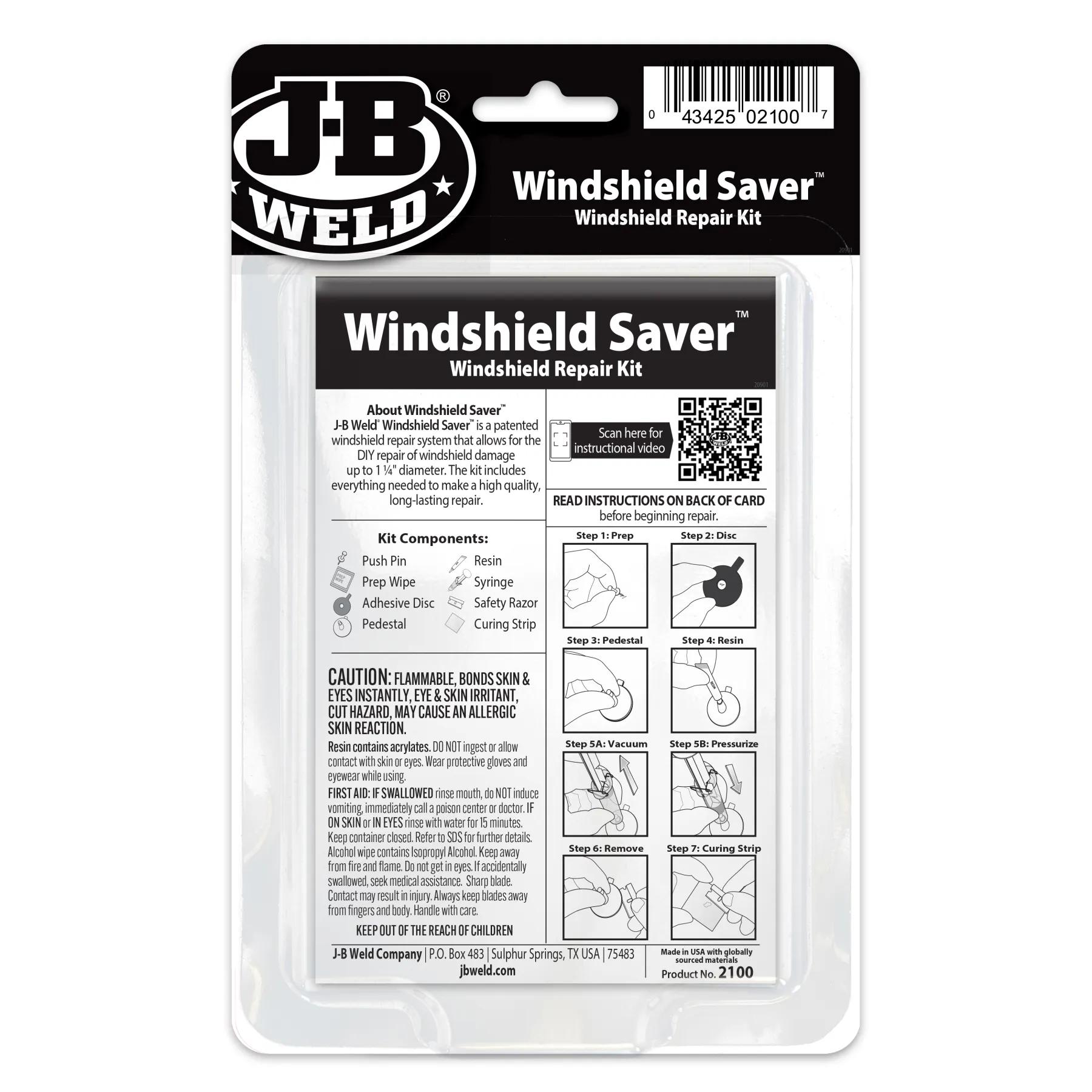 Windshield Saver | J-B Weld