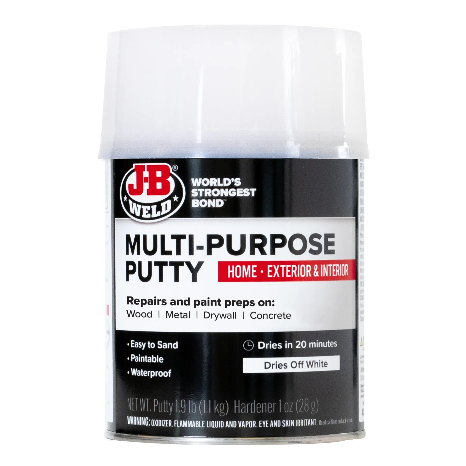 Multi-Purpose Putty Quart | J-B Weld