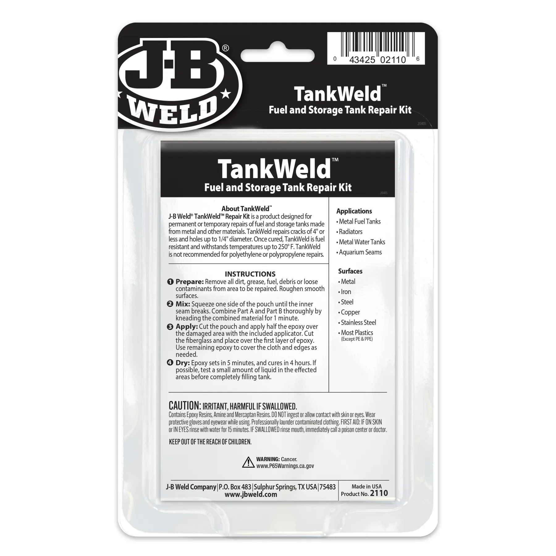 TankWeld | J-B Weld
