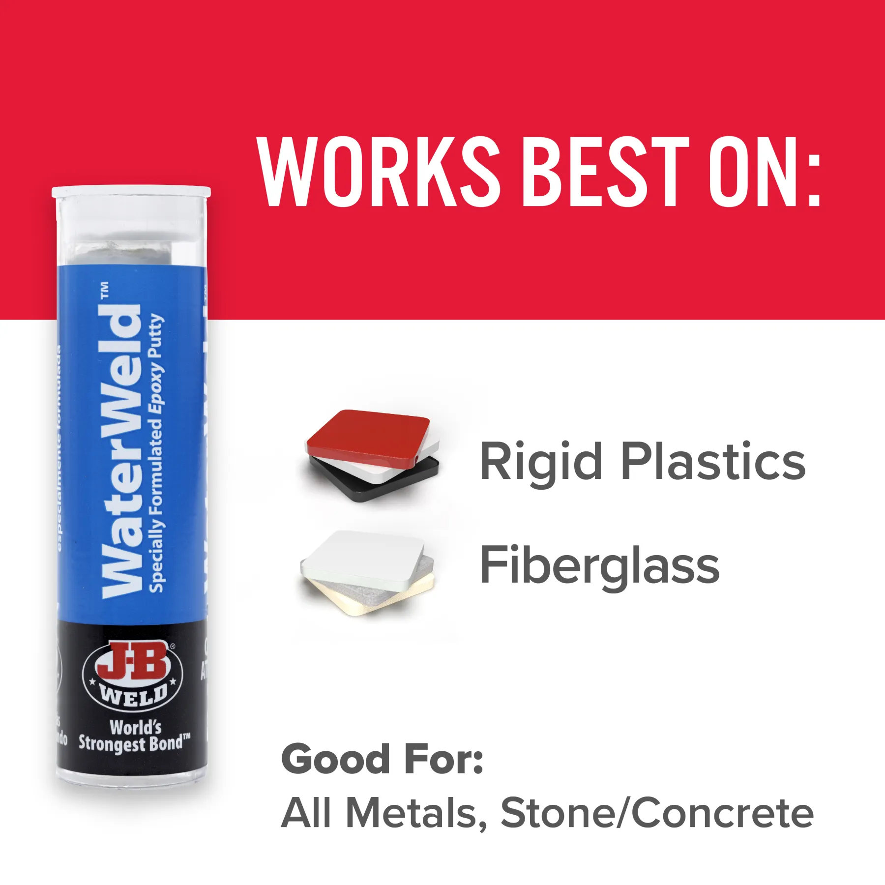 WaterWeld Epoxy Putty | J-B Weld