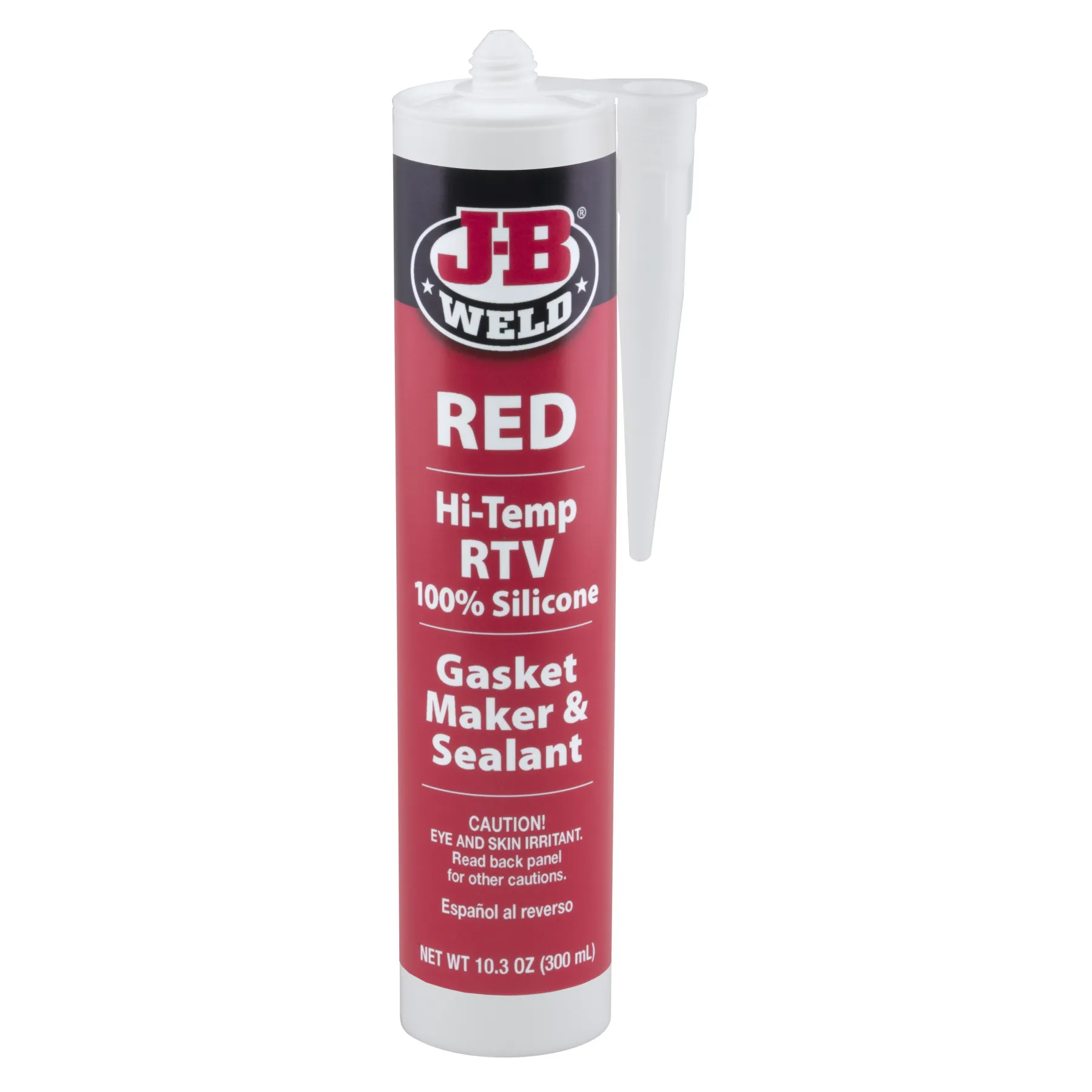 Hi-Temp Red Silicone RTV 10.3 oz | J-B Weld