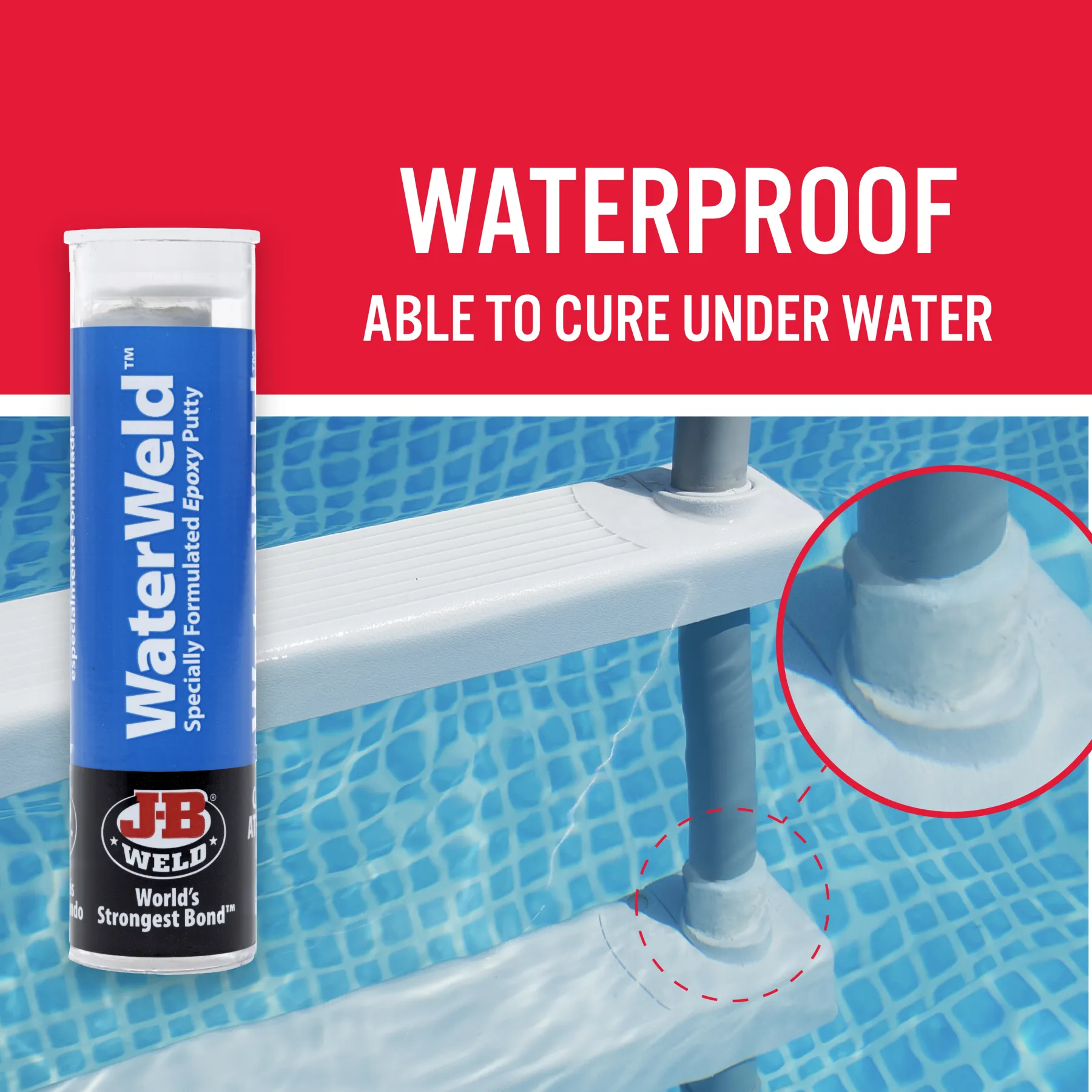 WaterWeld Epoxy Putty | J-B Weld