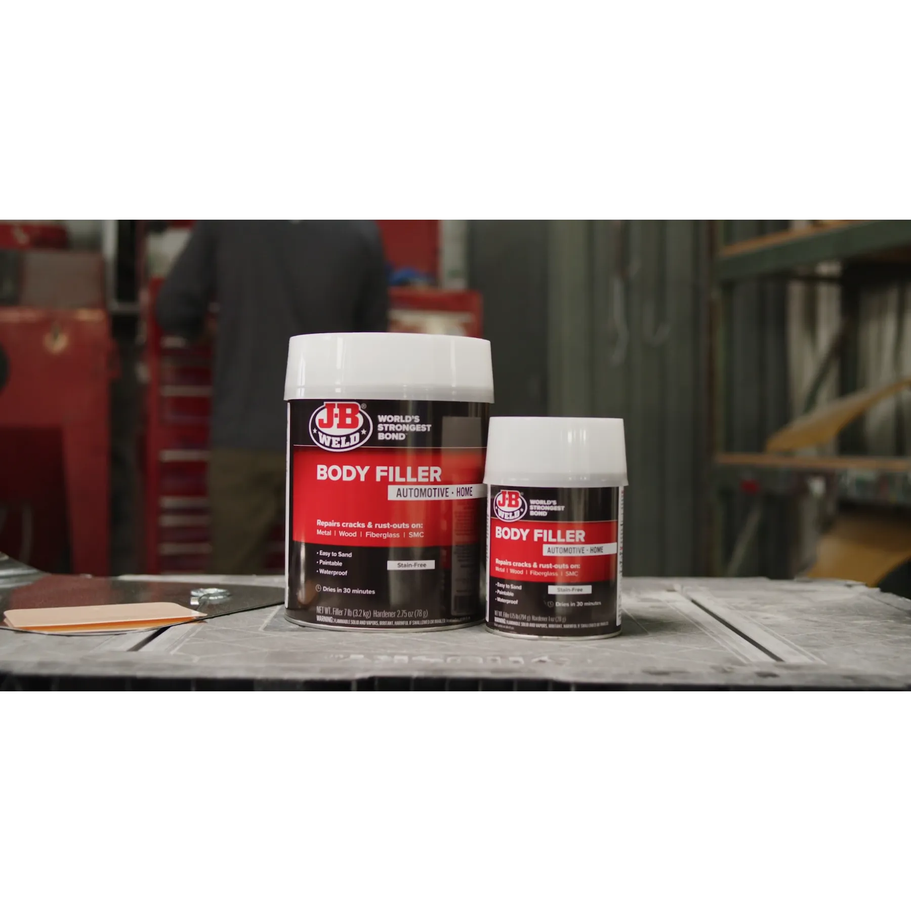 Body Filler Gallon | J-B Weld