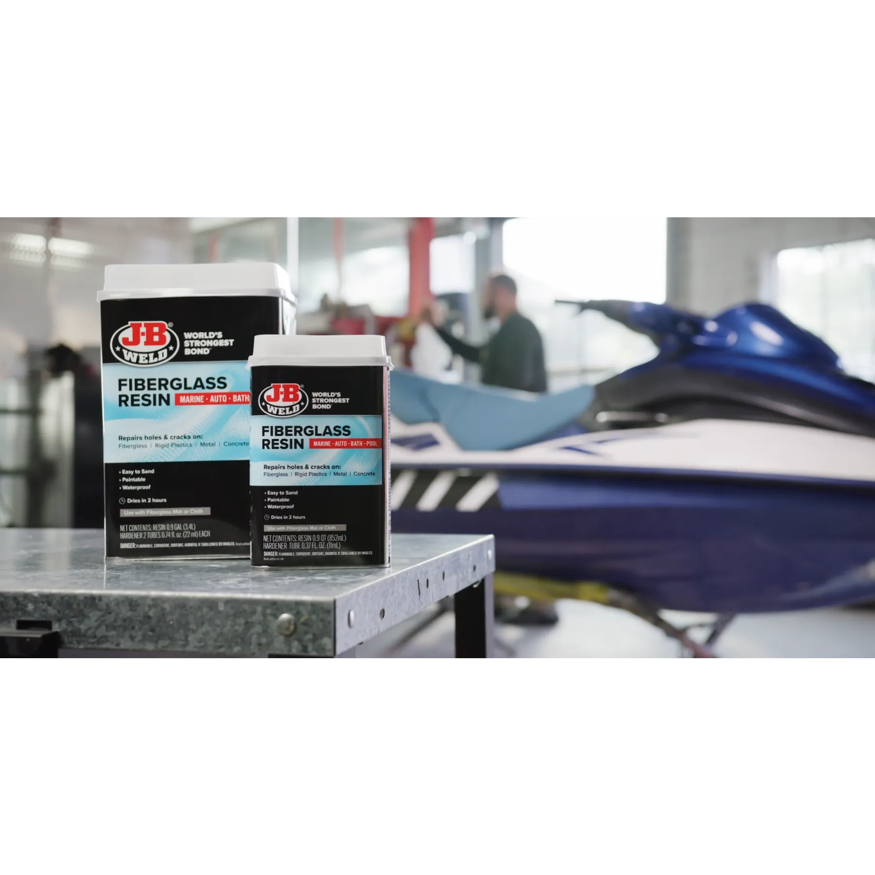 Fiberglass Resin Gallon | J-B Weld