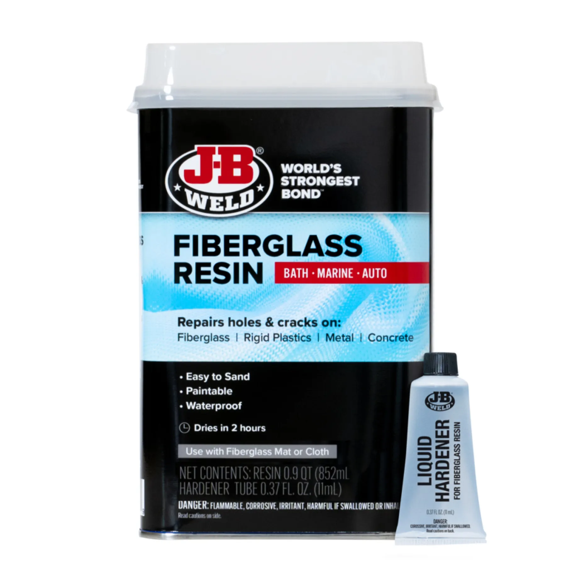Fiberglass Resin Quart | J-B Weld