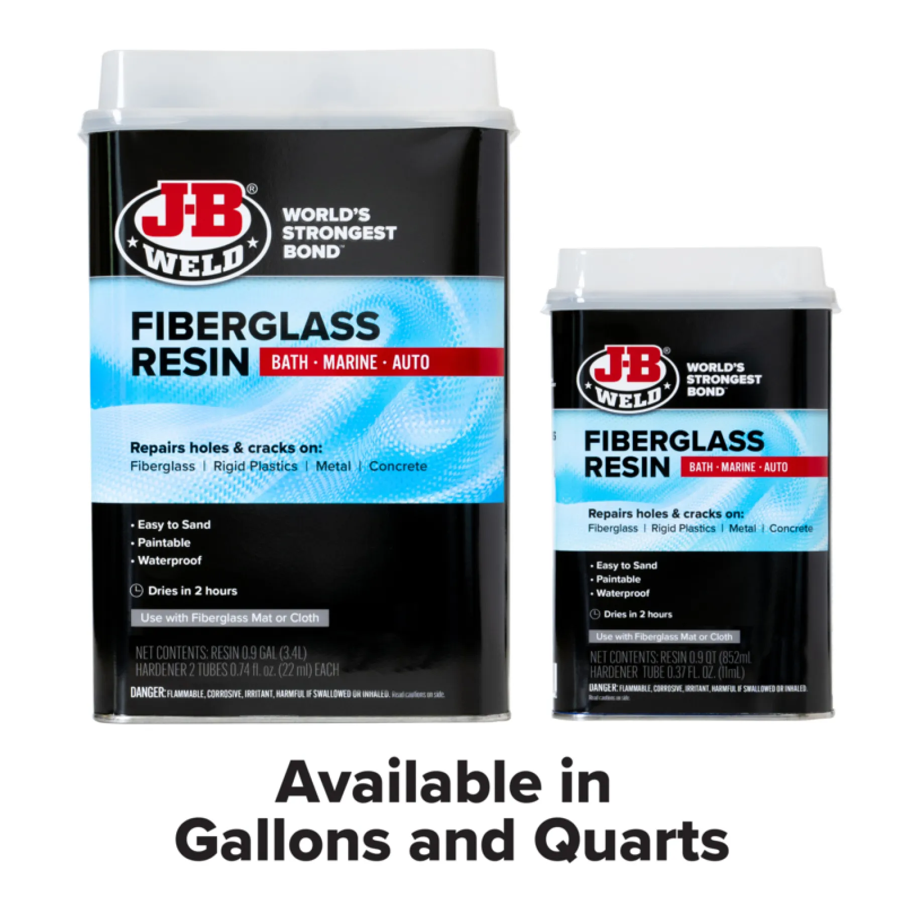 Fiberglass Resin Gallon | J-B Weld