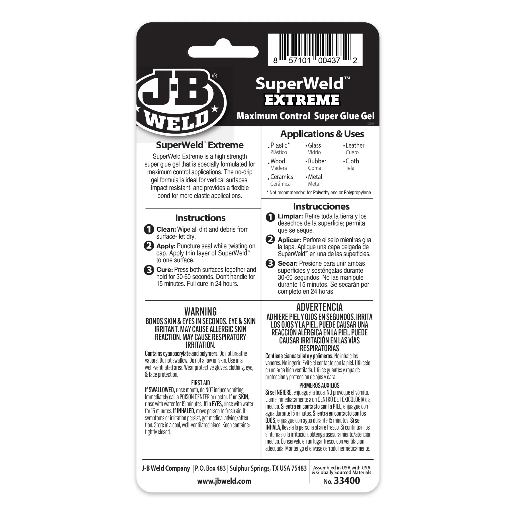 J-B Weld SuperWeld Extreme | J-B Weld