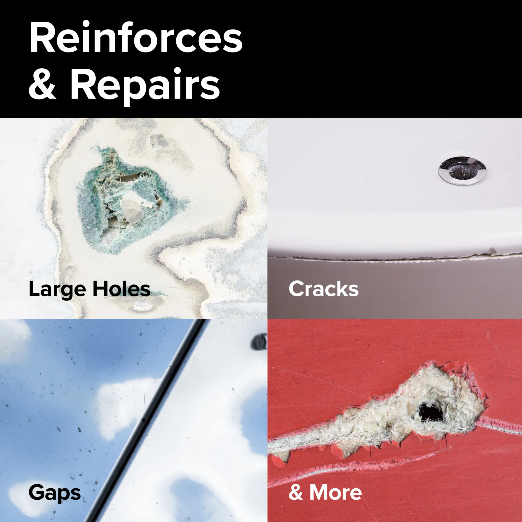 Fiberglass Mat 8 Sq. Ft. | J-B Weld