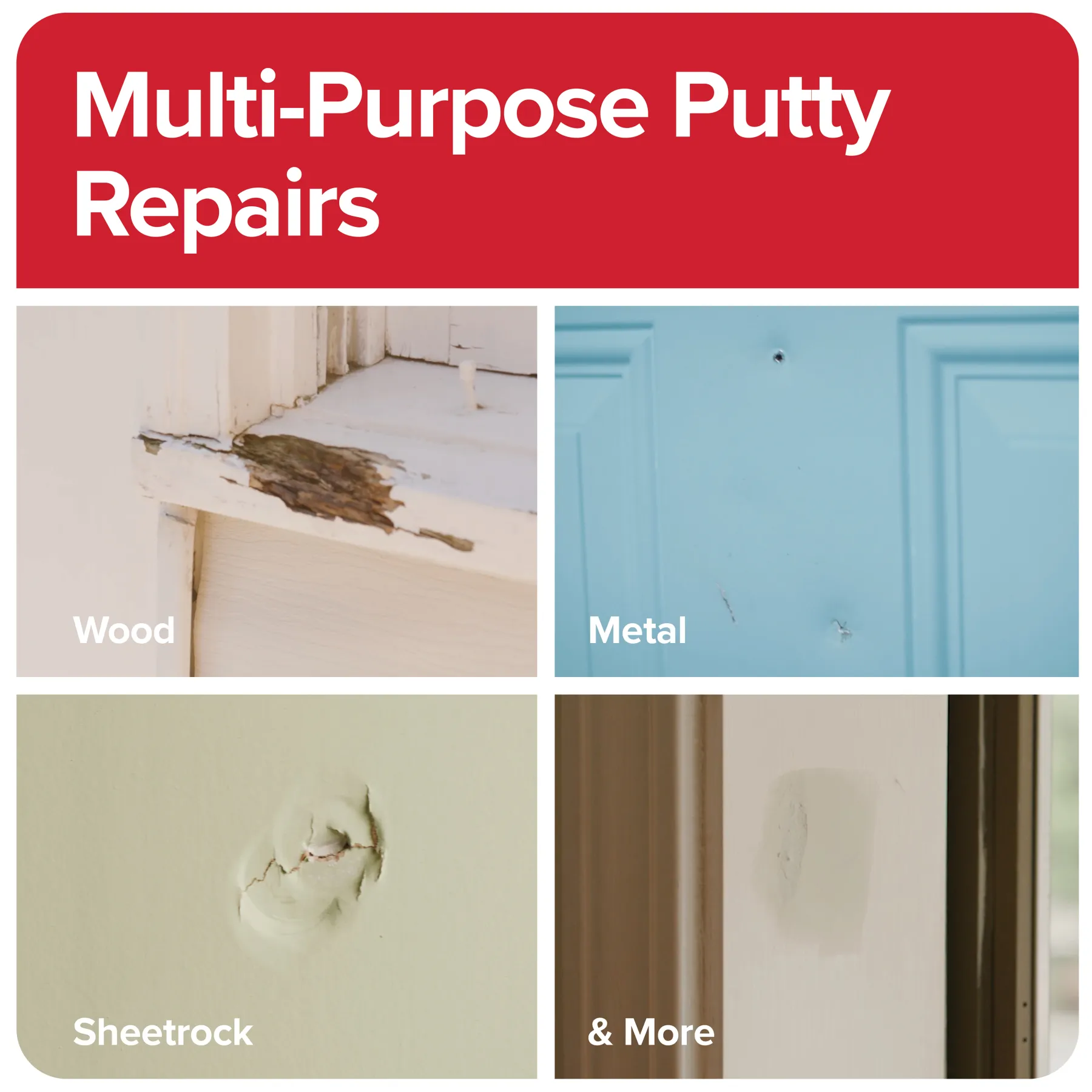 Multi-Purpose Putty Quart | J-B Weld