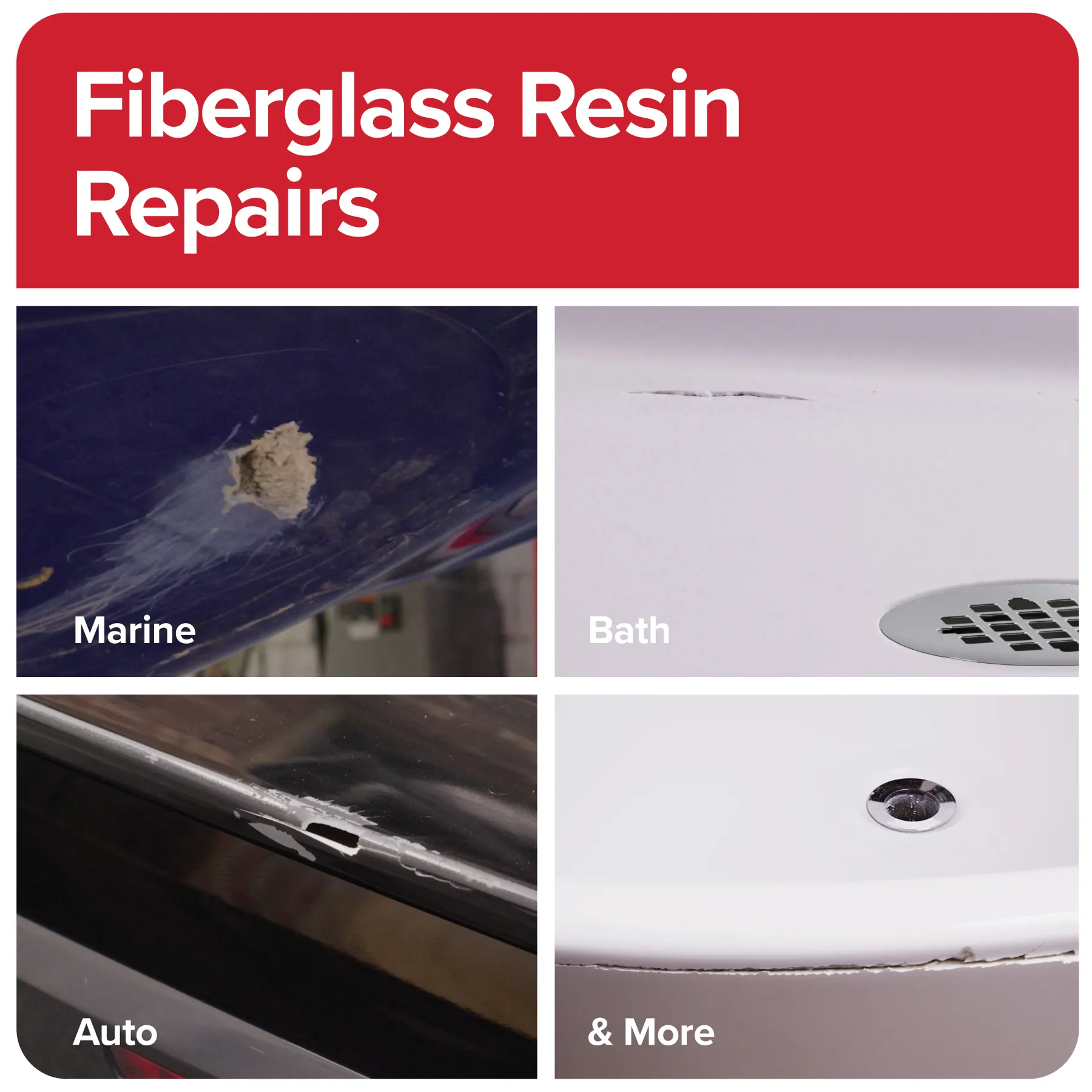 Fiberglass Resin Gallon | J-B Weld