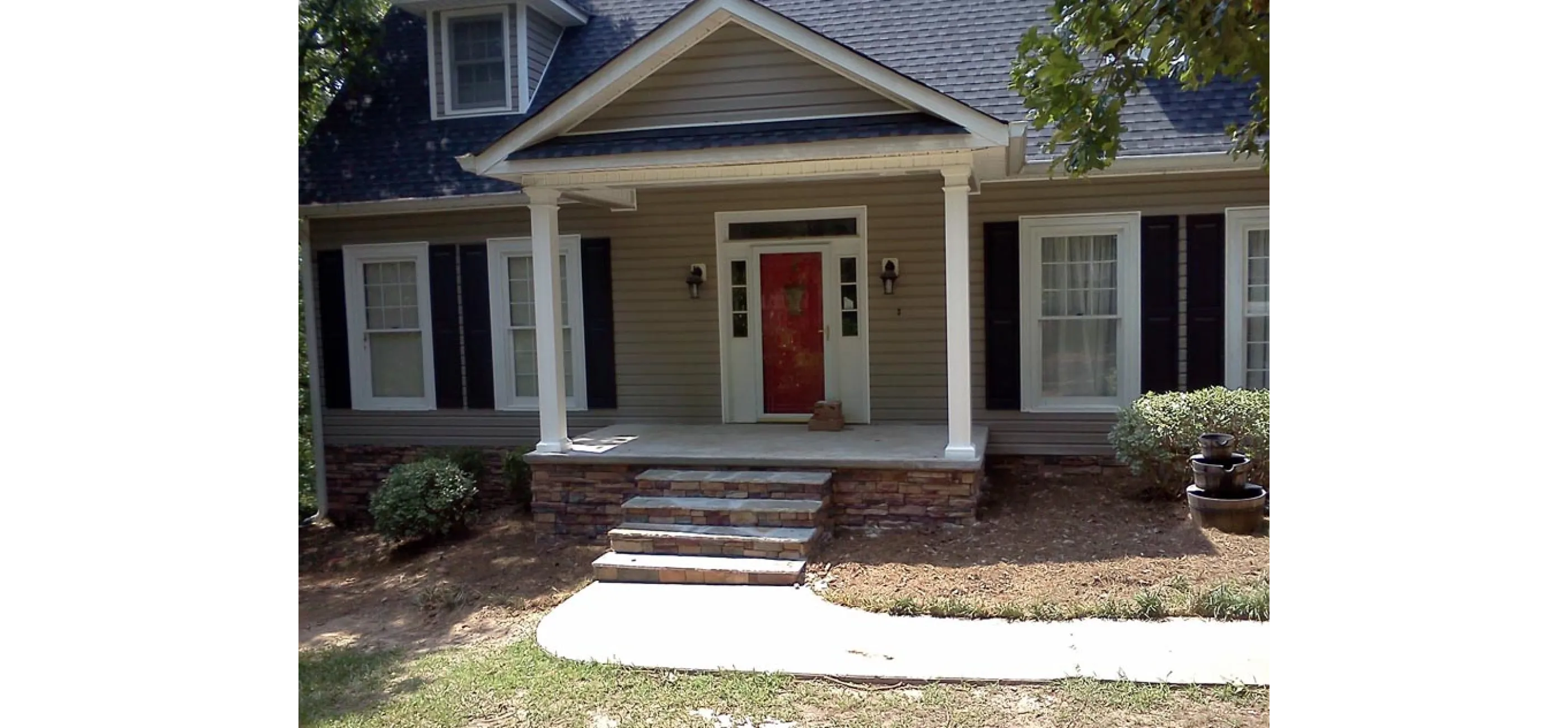 Stunning Front Porch & Portico Remodel Photos