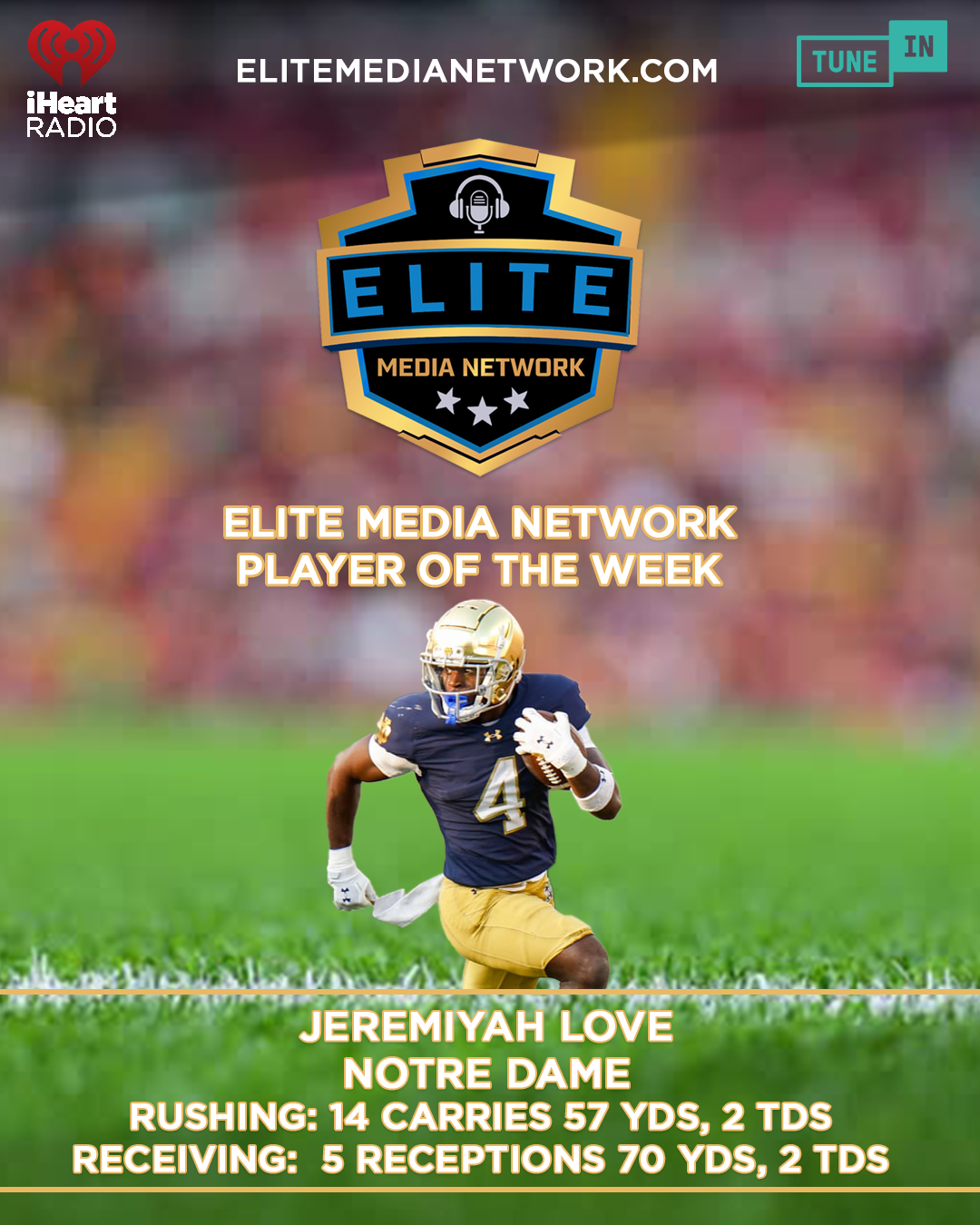 Live NCAA & NFL Football Coverage Every Week | Elite Media Network