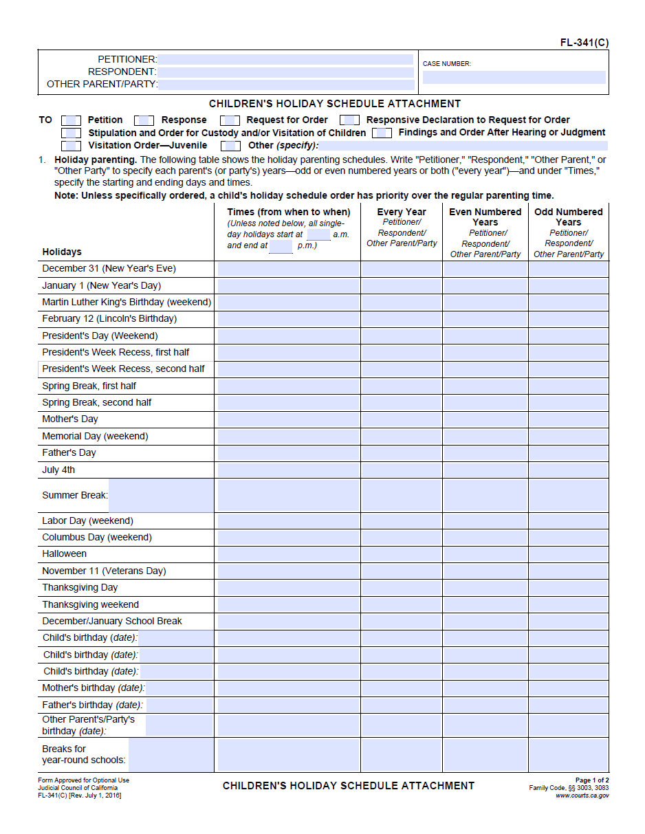 Top Five 50 50 Custody Schedules For Separated Parents Pick The Best Custody Schedule For Your