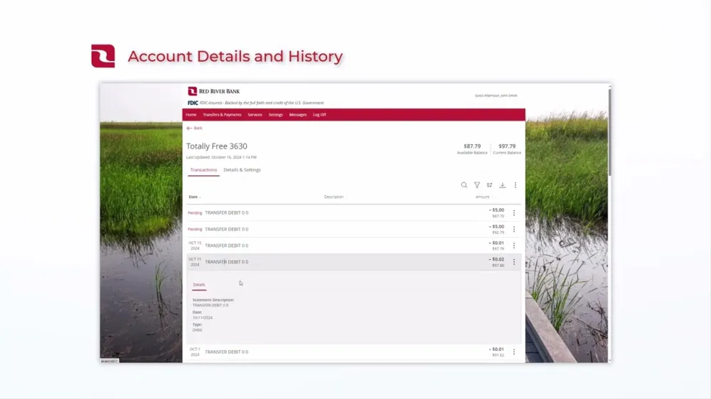 Red River Bank Online Banking Training Videos and Guides | Red River Bank