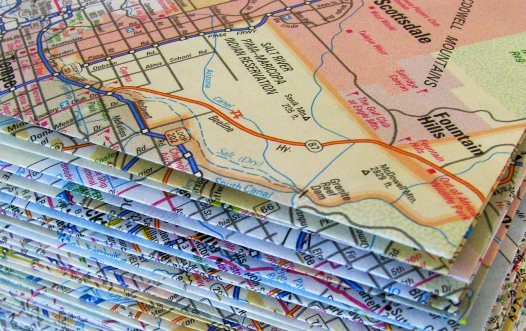 Printed Maps Of Cities at Dorothy Logan blog