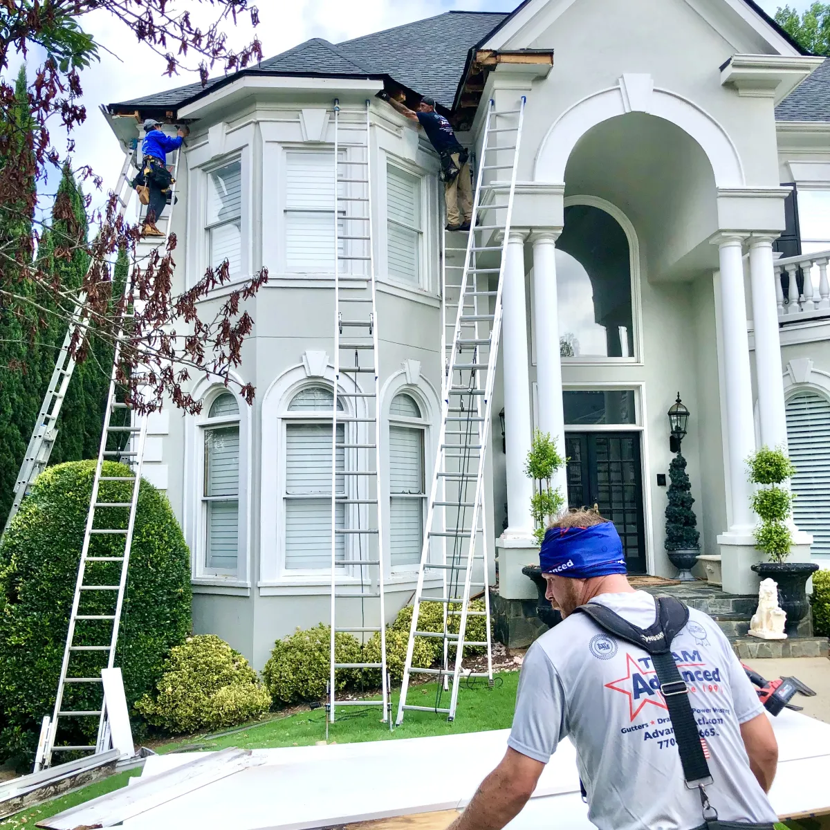Seamless Gutter Installation | Metro Atlanta Gutter Services | Advanced ...