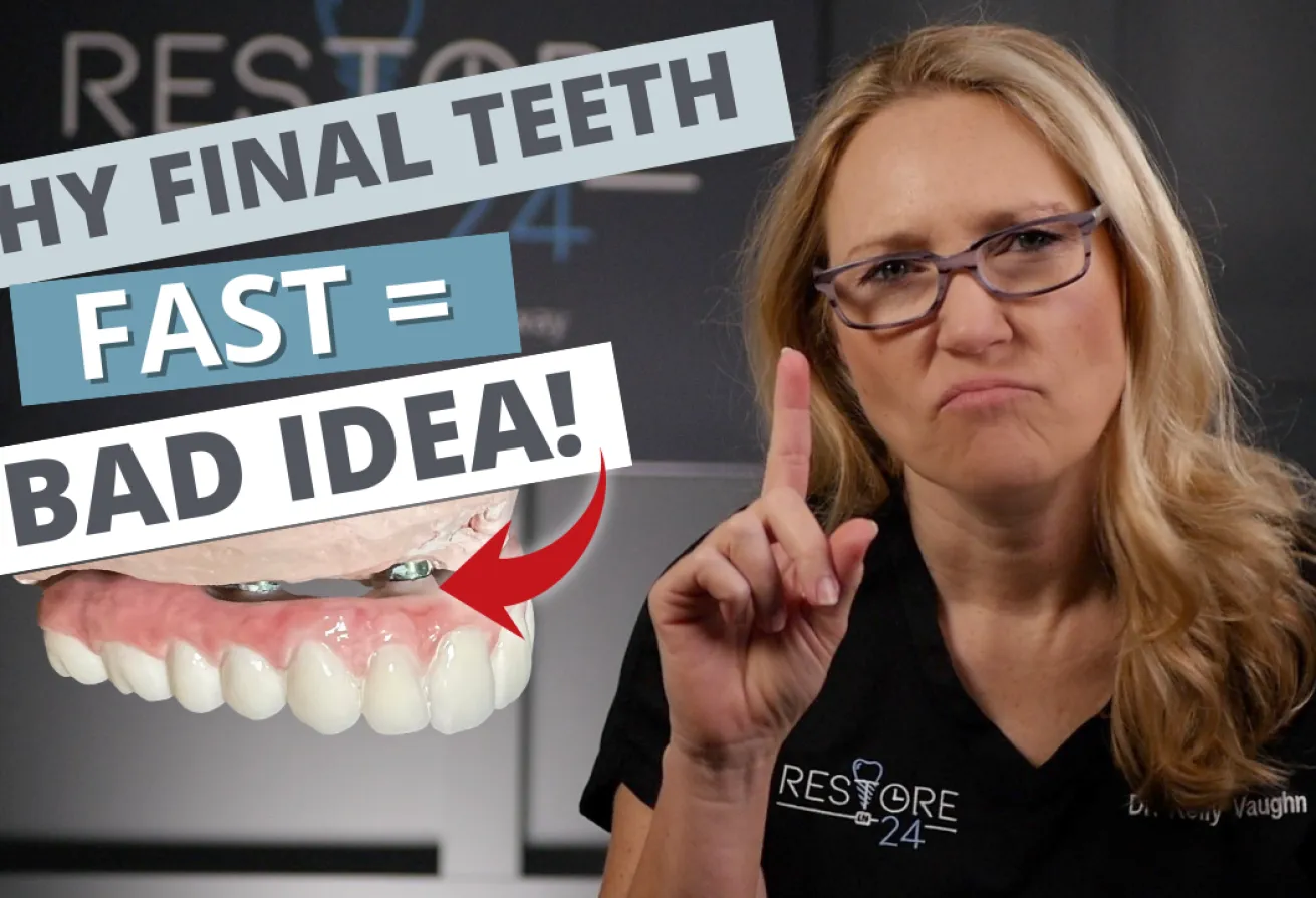 Is Getting Final Teeth Fast a Good Idea? | 1st Choice Dental Care