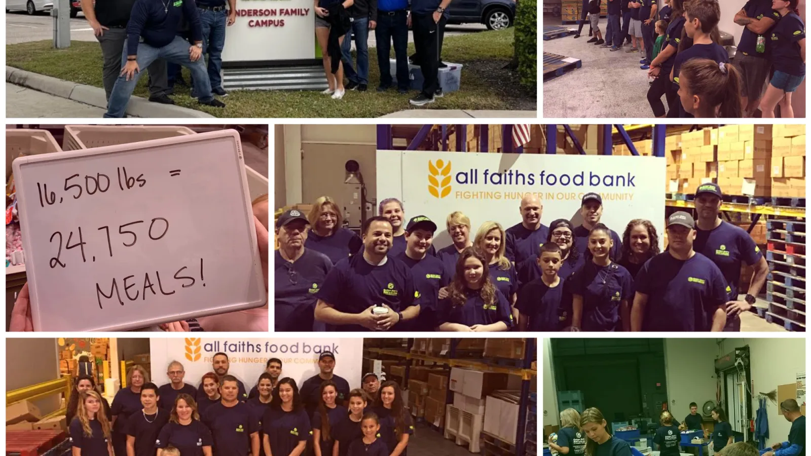 In the Community: All Faiths Food Bank | Badger Bob's Services