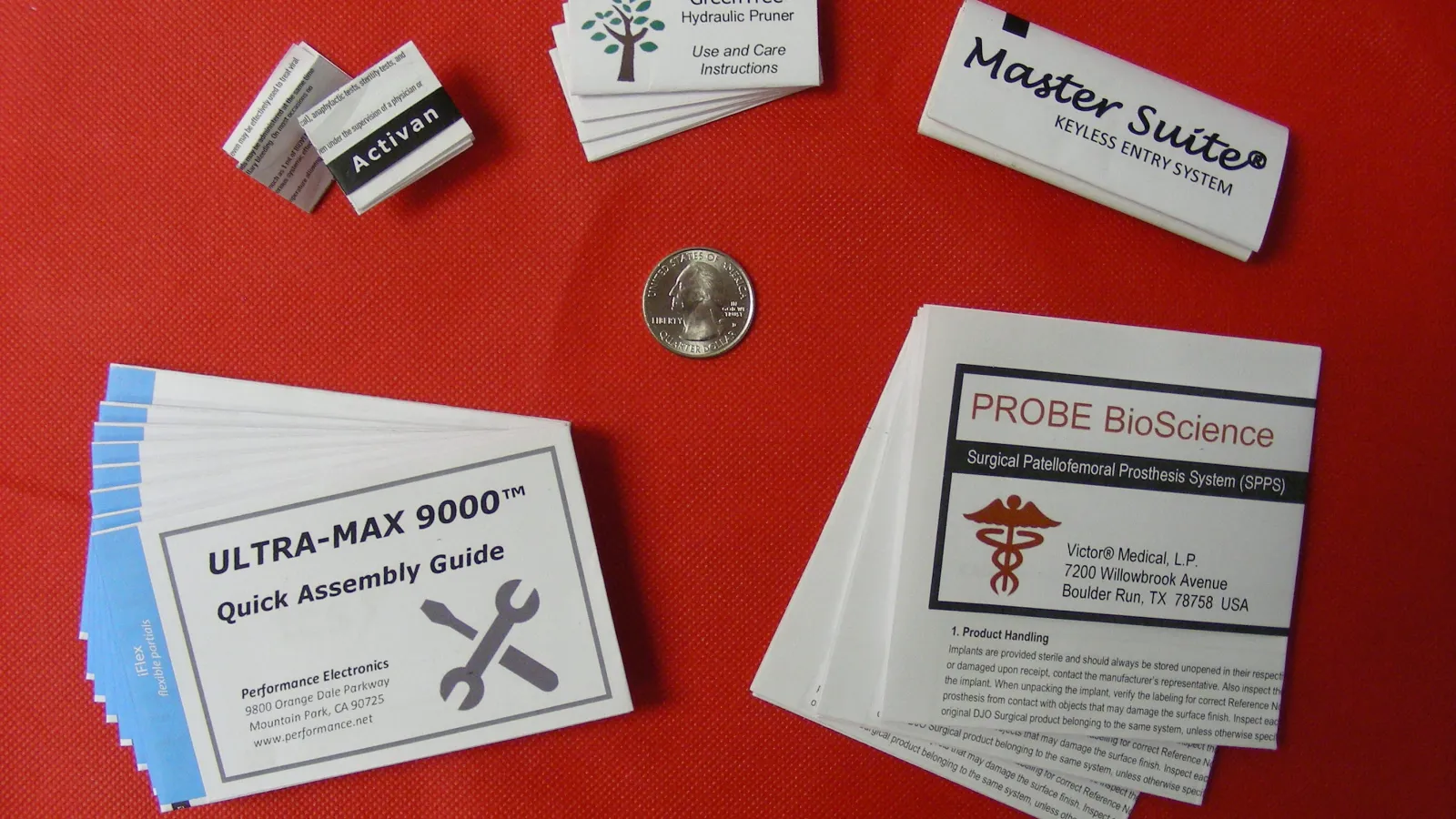 Mini Folded Instructions Printing for Packaging | Formax Printing