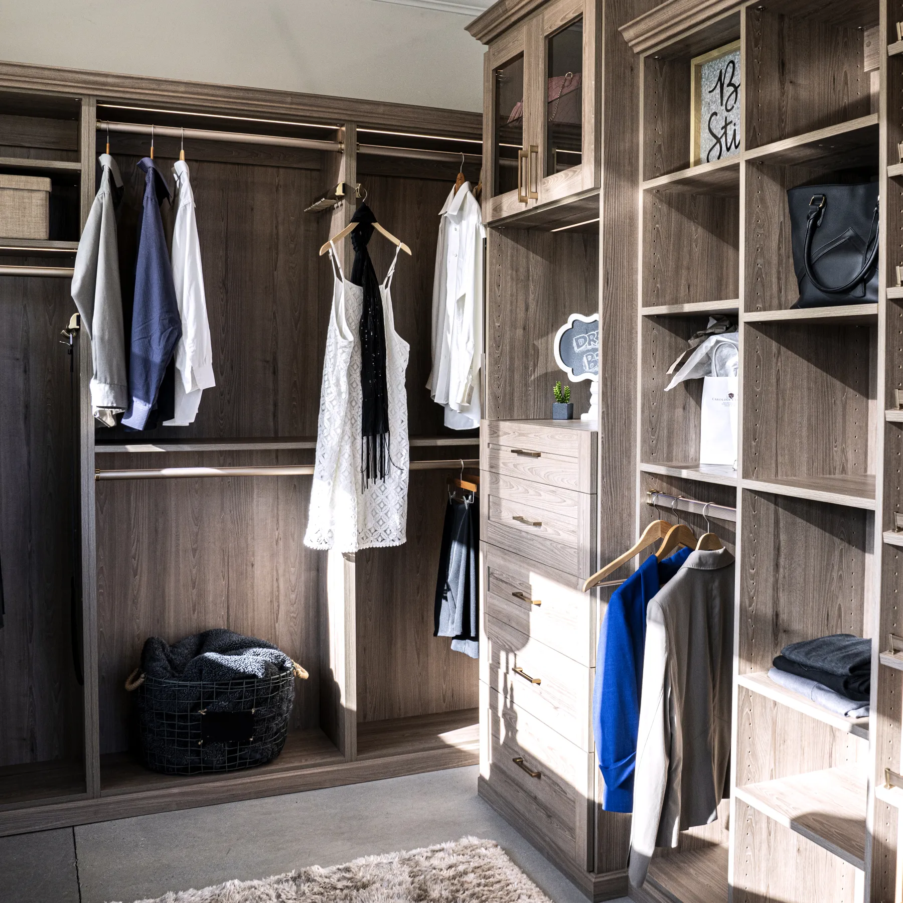 Master and Primary Closet Designs with SpaceMakers | SpaceMakers