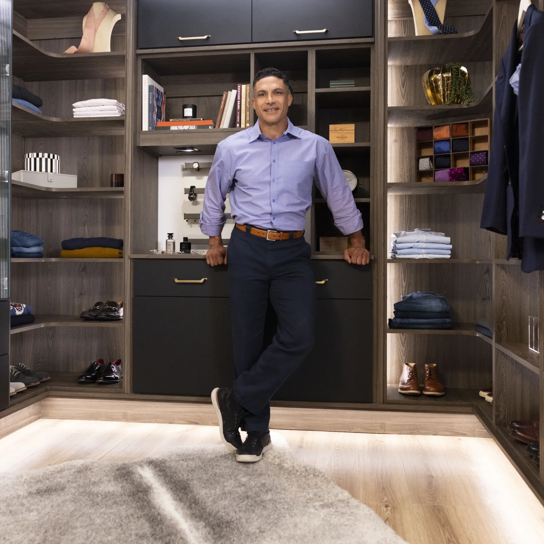 Tech-Savvy Elegance | Artisan Custom Closets