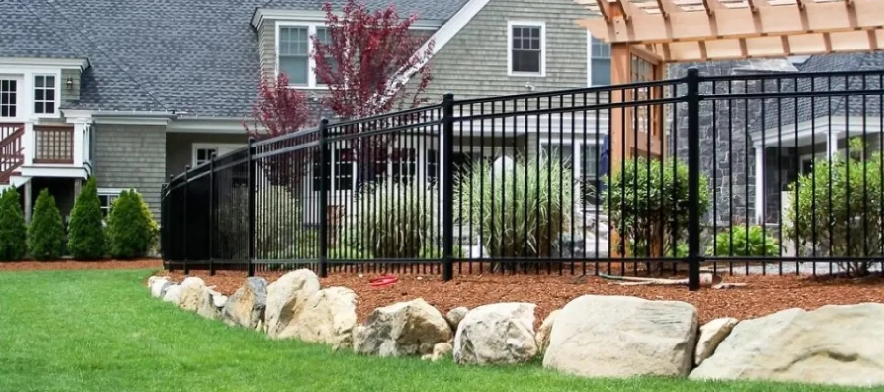 Commercial Steel Fencing | First Fence of Georgia