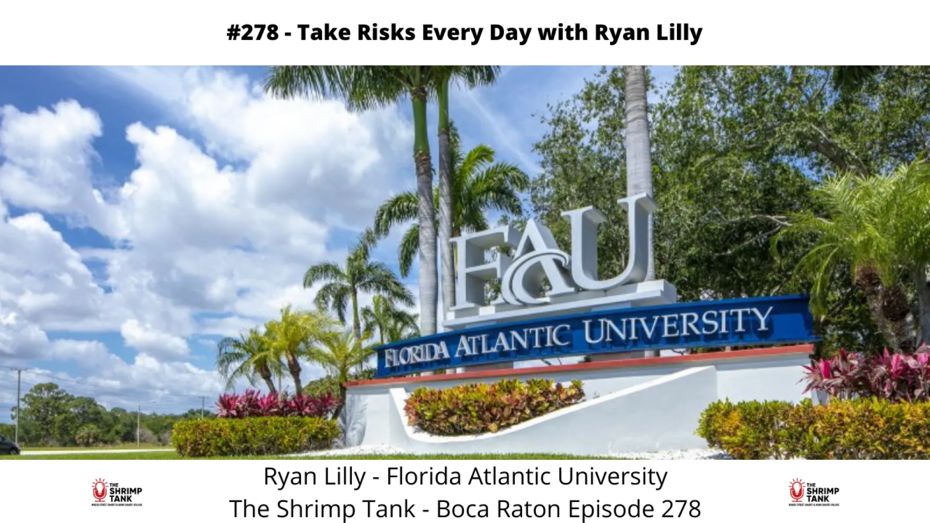 #278 - Take Risks Every Day with Ryan Lilly | The Shrimp Tank
