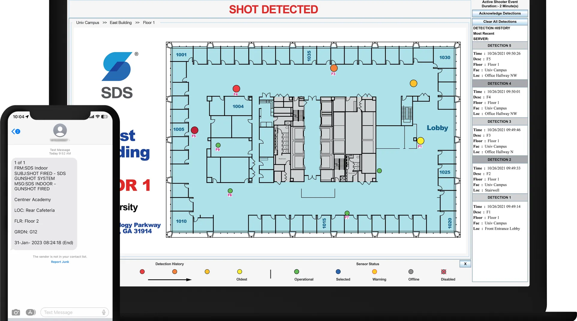 Shooter Detection Systems | Installation & Support