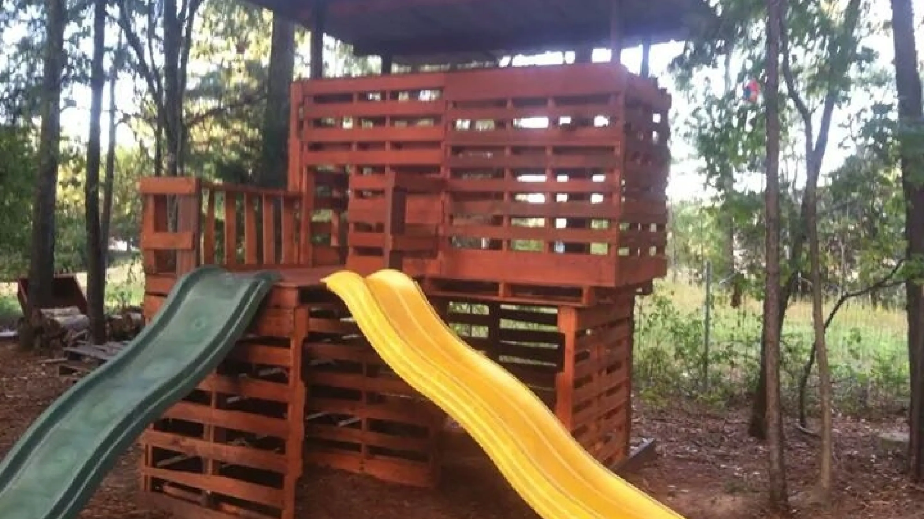 Pallet Tree House | Build a Treehouse with Pallets | Advanced Pressure ...