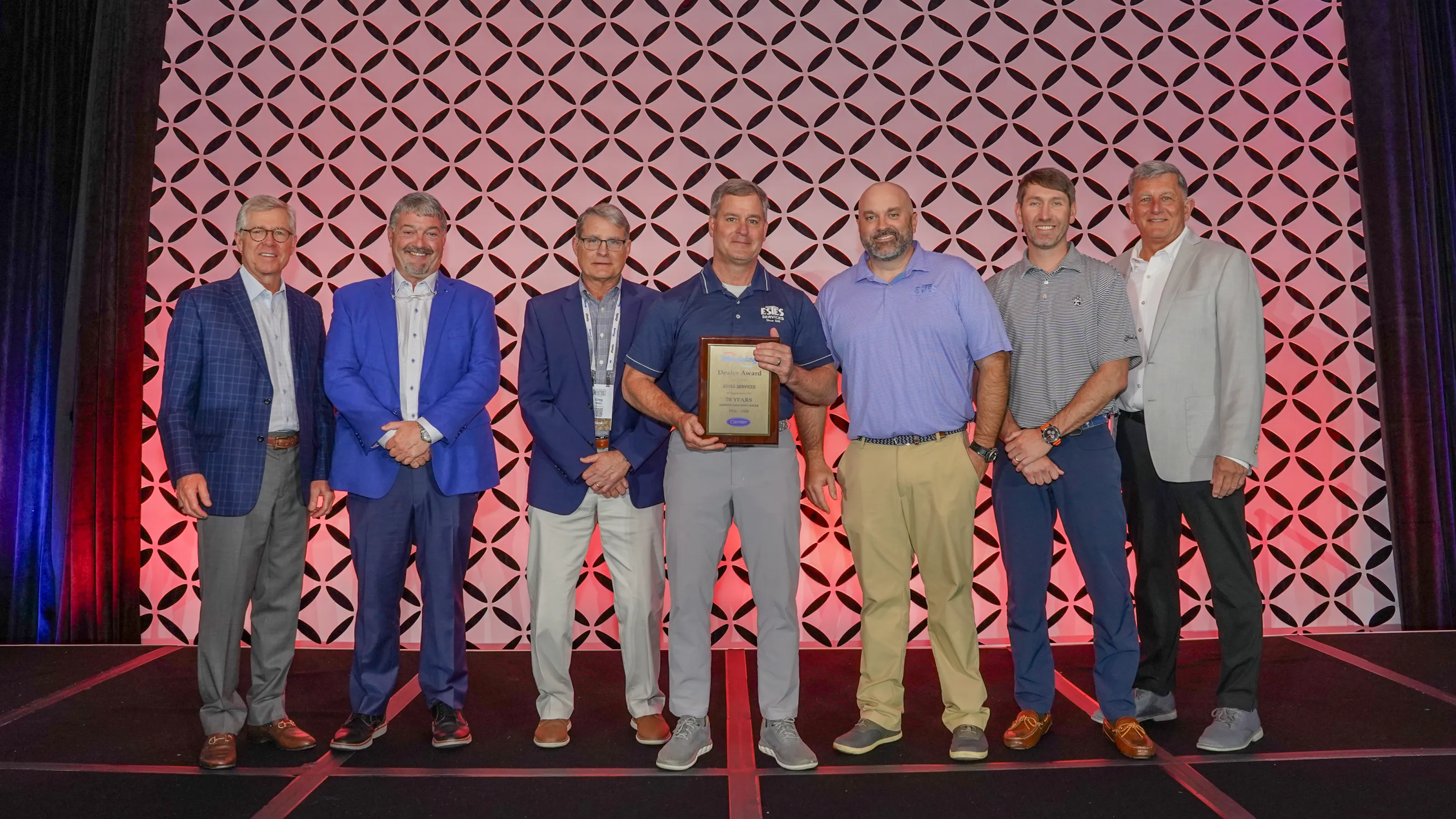 Estes Services Receives Dealer Award from Mingledorff’s | Estes Services