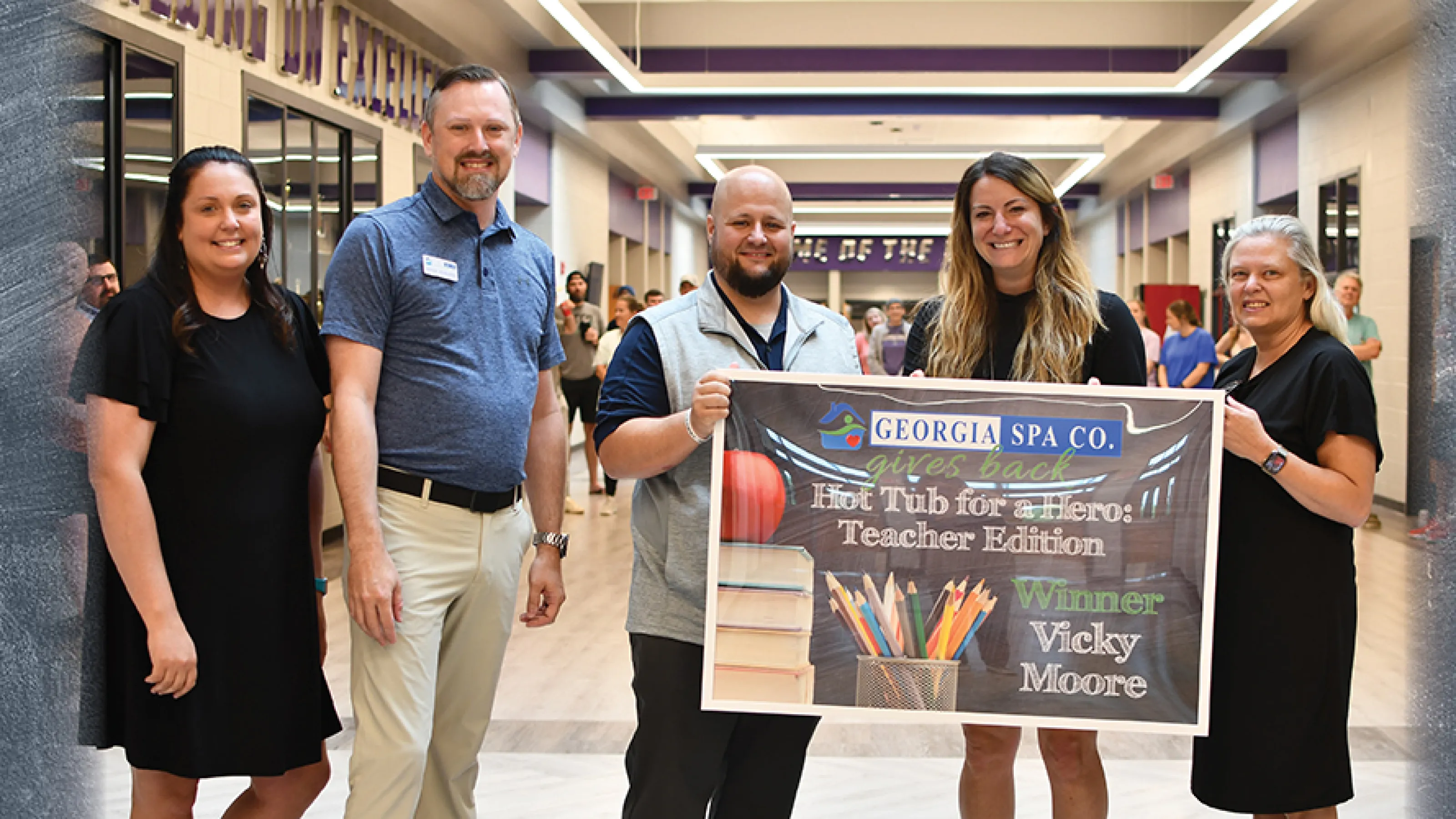 Vicky Moore Named 2024 Hot Tub for a Hero: Teacher Edition Recipient ...