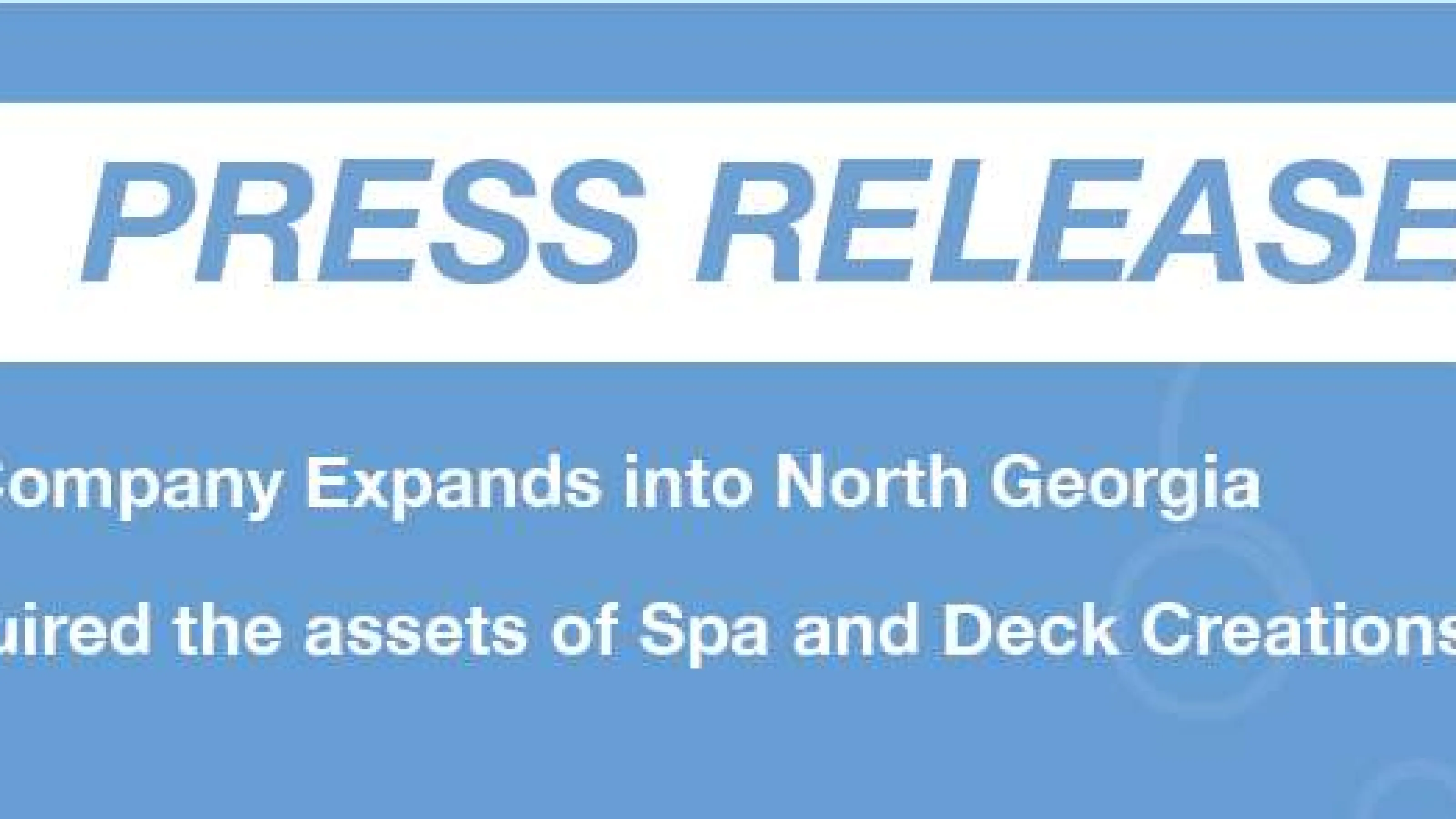 Georgia Spa Company Expands to North Georgia | Georgia Spa Company