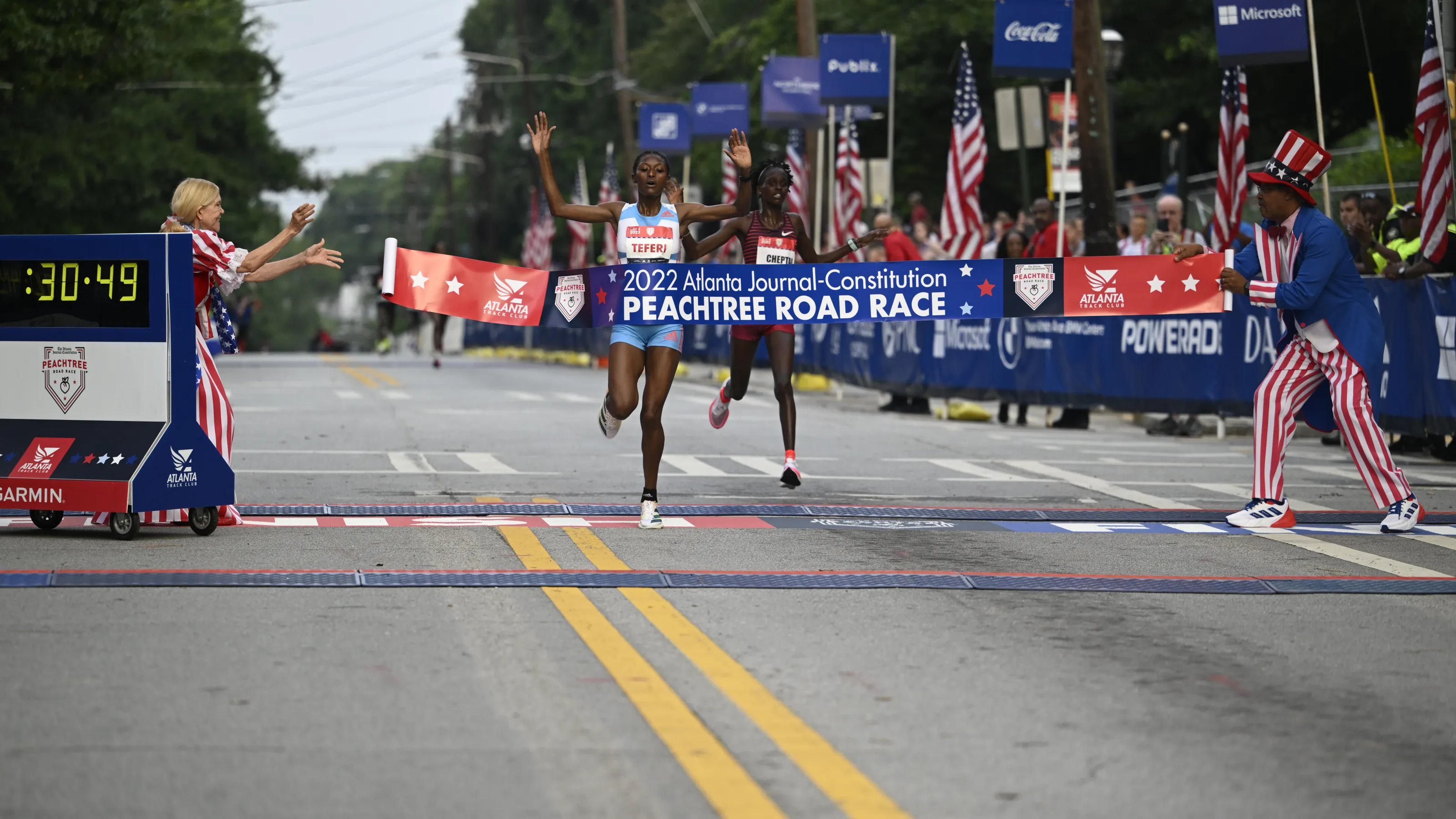 Historically Fast Field Set for 54th Peachtree | Wingfoot Atlanta Track ...