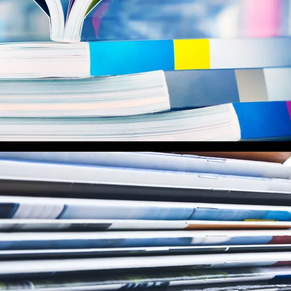 What is the Best Page Count for Saddle Stitch Binding? | Color Vision Printing