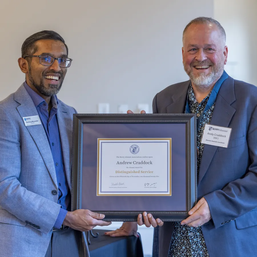 Highlights from the 2025 Distinguished Alumni Awards | Always Berry