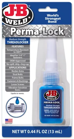 Perma-Lock Blue Threadlocker | J-B Weld Mexico