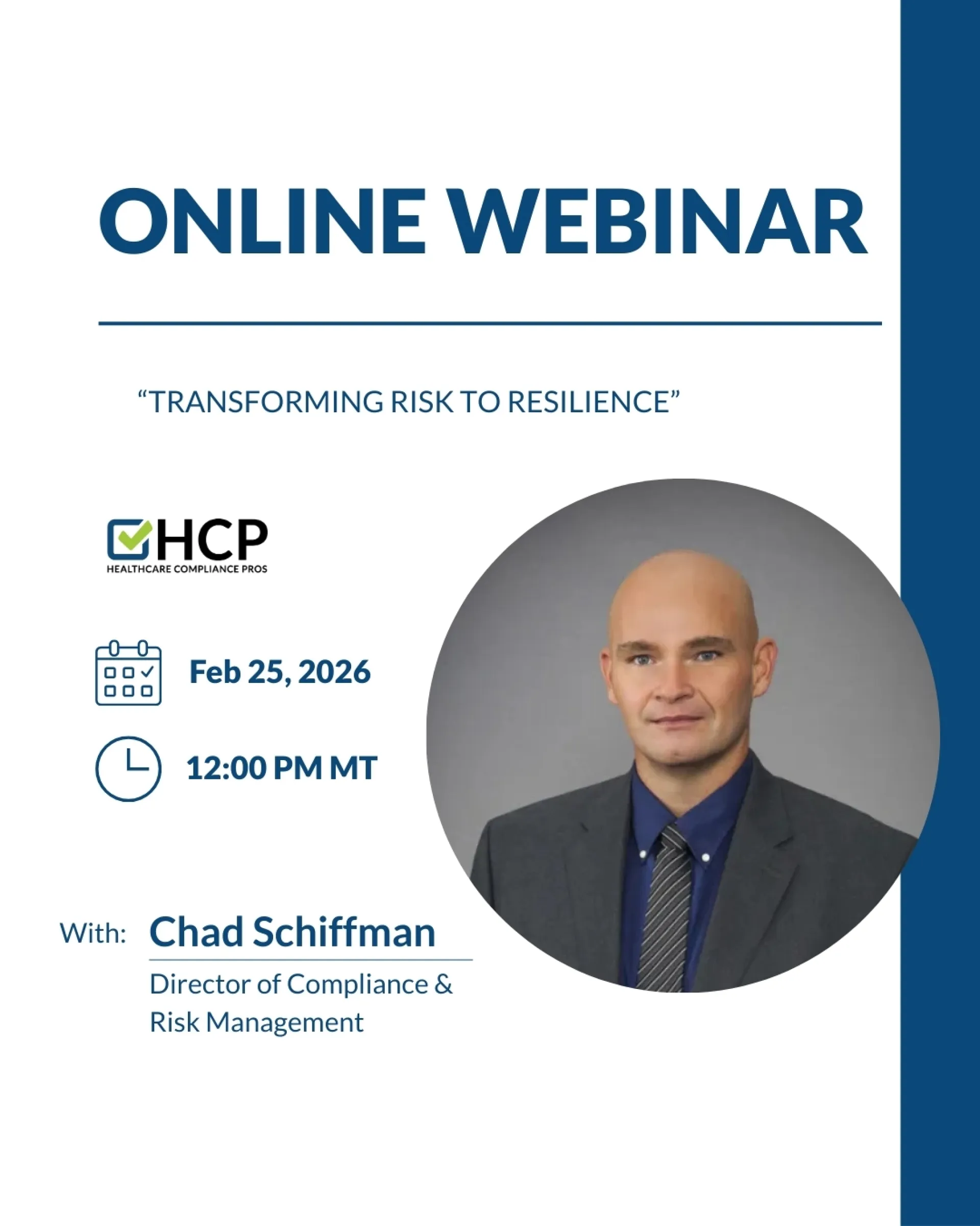 Compliance Webinars Healthcare Compliance Pros Healthcare