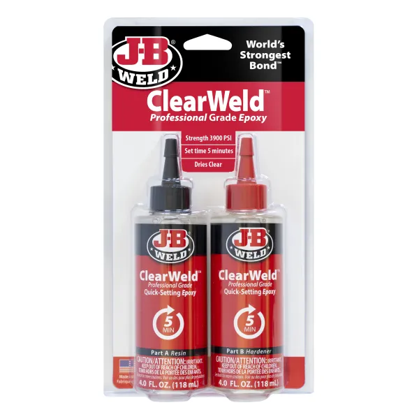 ClearWeld Pro Size | J-B Weld