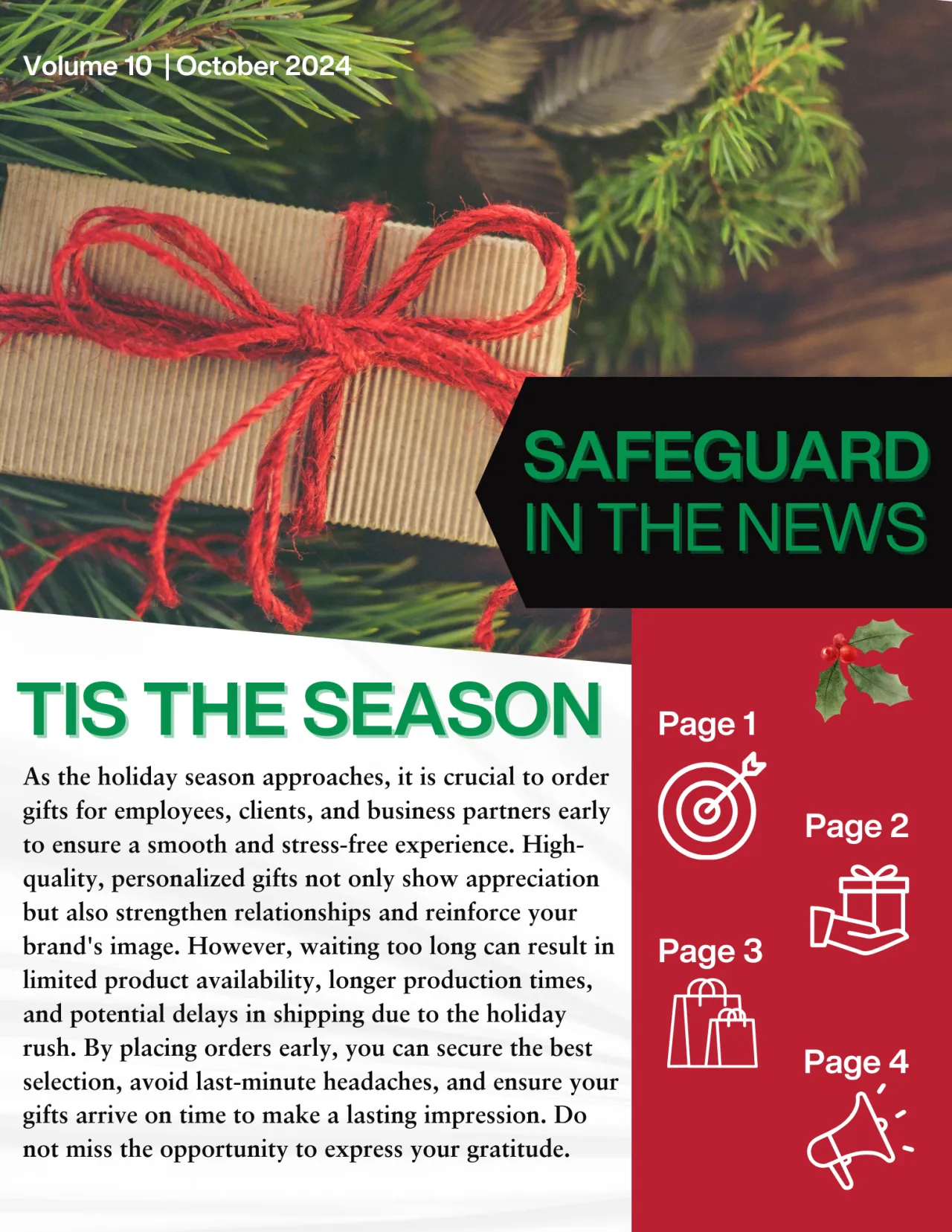 Stay Updated with Our Quarterly Newsletters | Safeguard Service