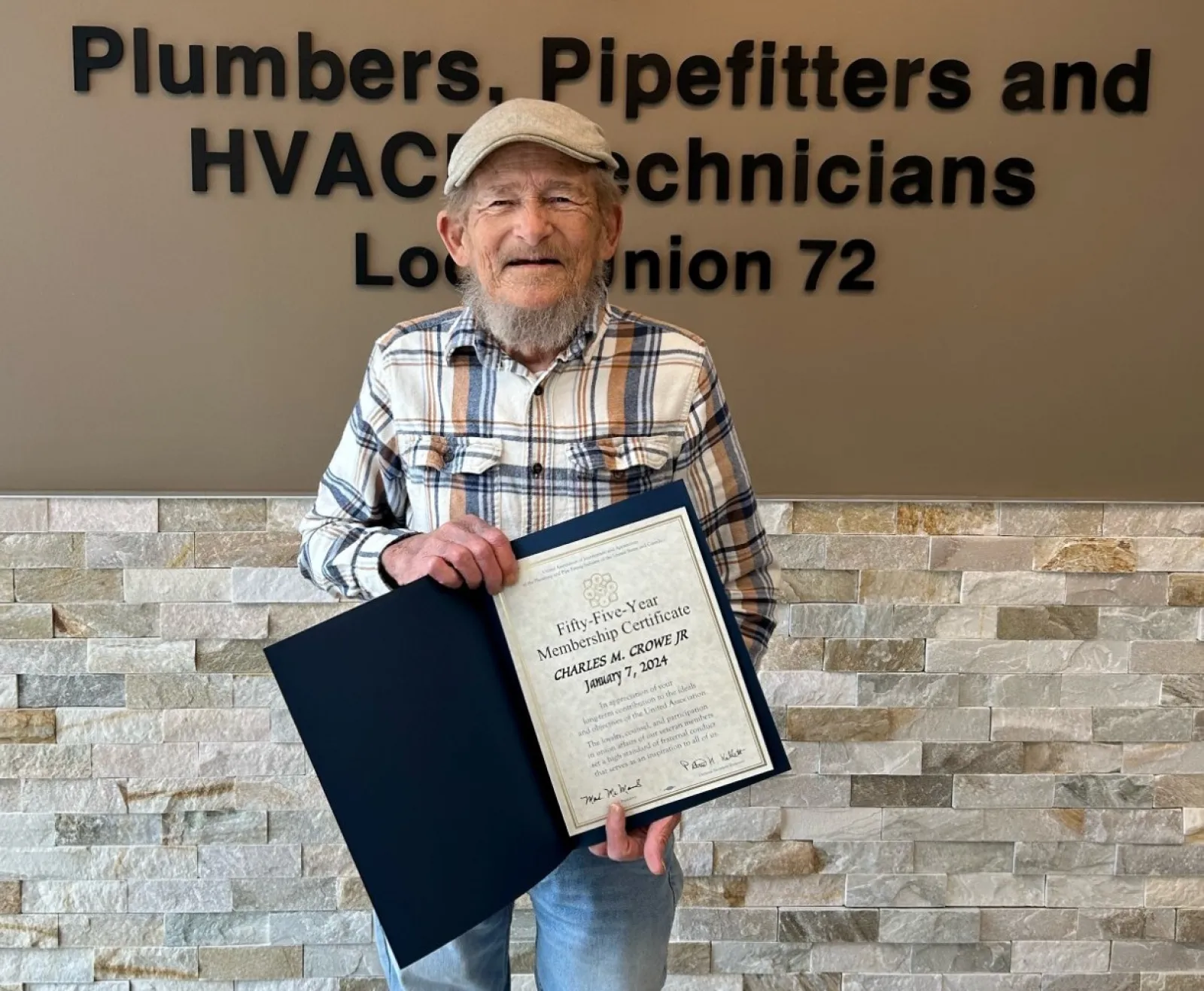 Years of Service | UA Local Union 72