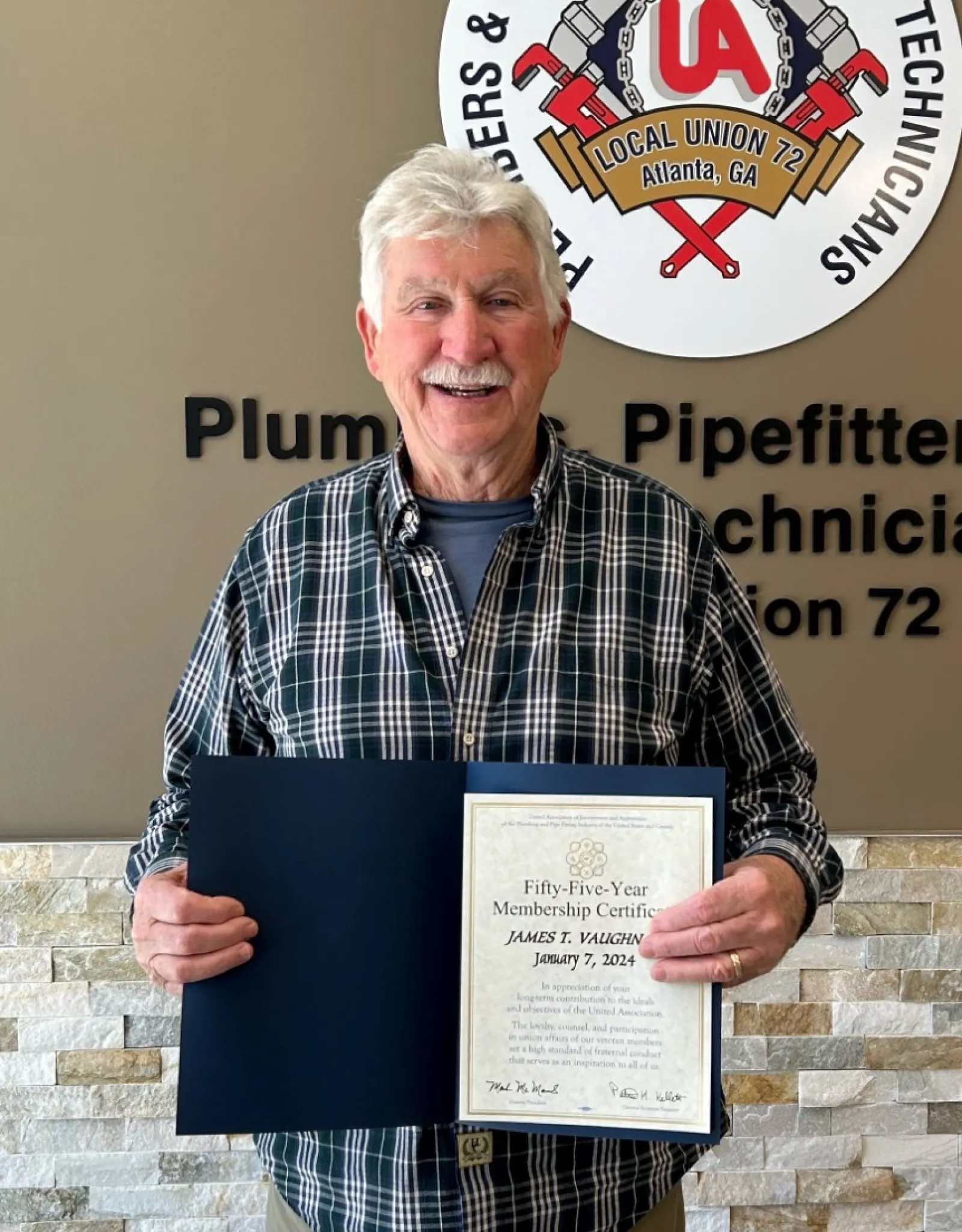 Years of Service | UA Local Union 72