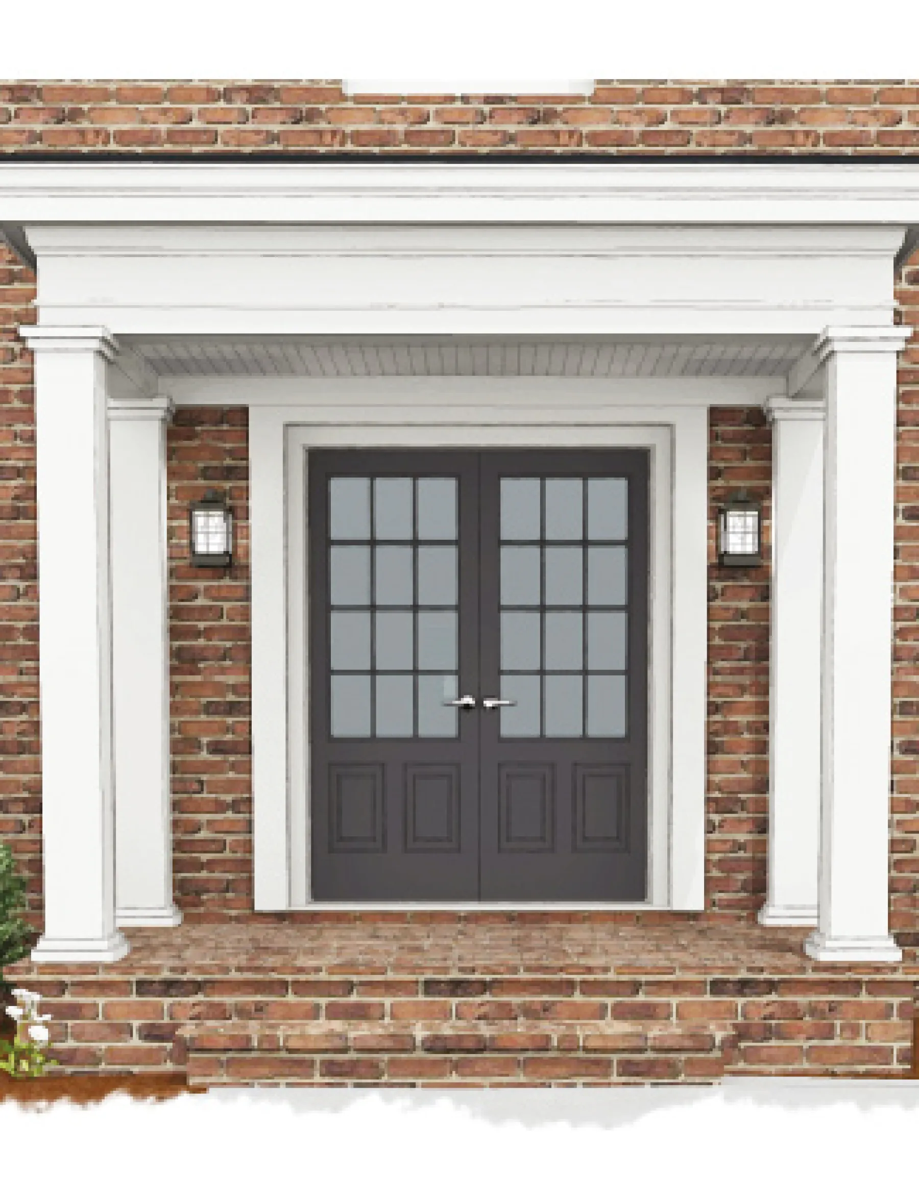 Elegant Colonial Porticos for Timeless Atlanta Homes