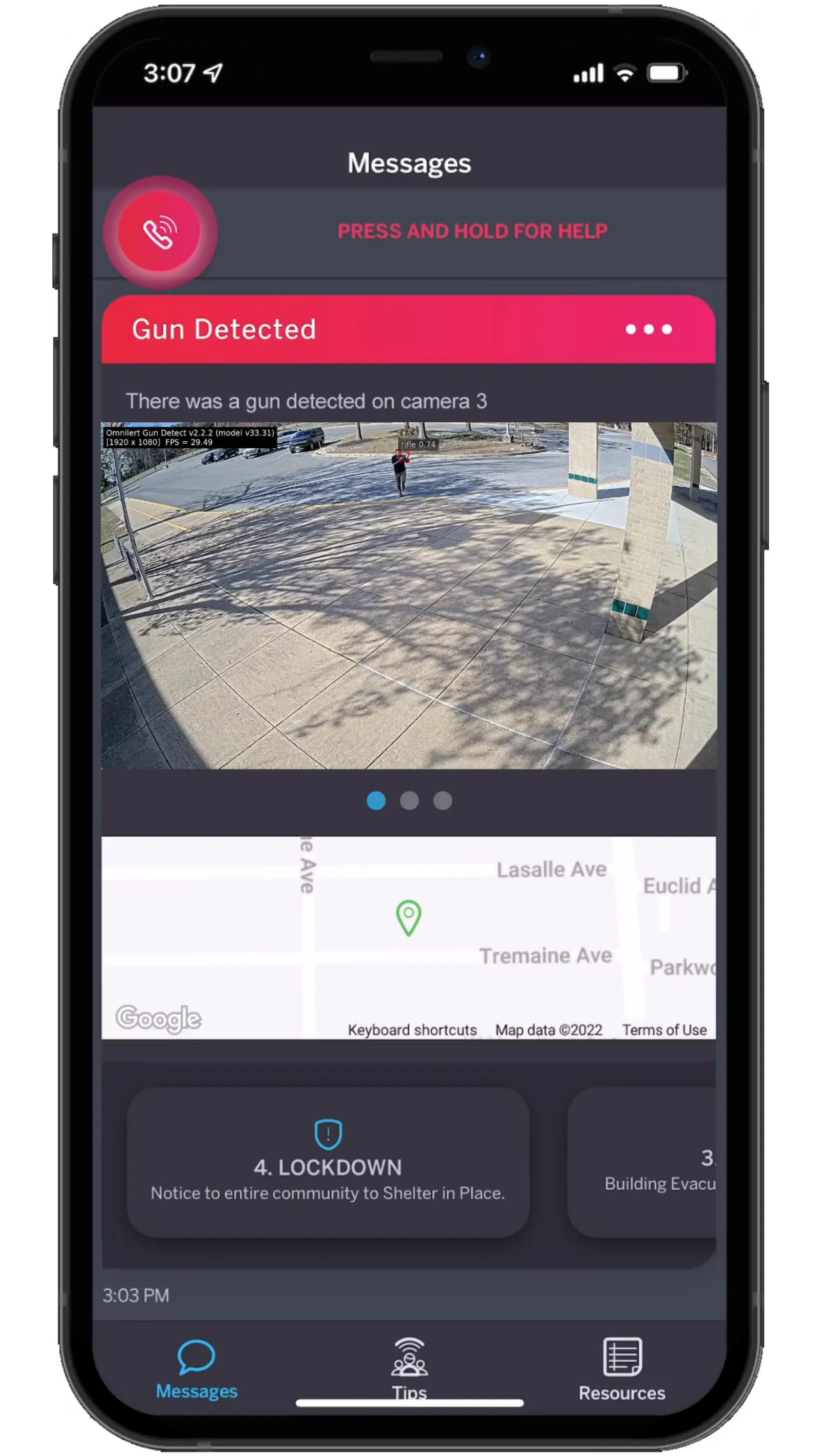 Real-Time Gun Detection & Monitoring | WDS