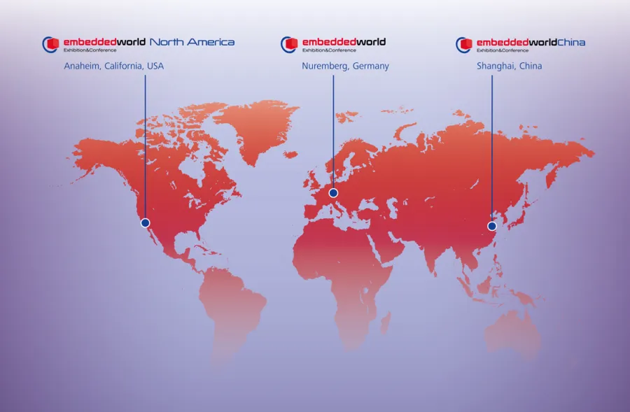 embeddedworld North America 2026 | Sep 22–24, Anaheim CA